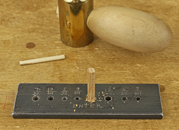 Heartwood » Blog Archive » Shop-made dowel former Heartwood » Blog Archive » Shop-made dowel former